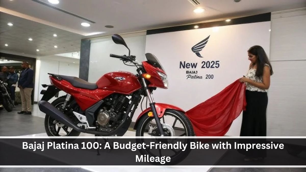 Bajaj Platina 100: A Budget-Friendly Bike with Impressive Mileage ...
